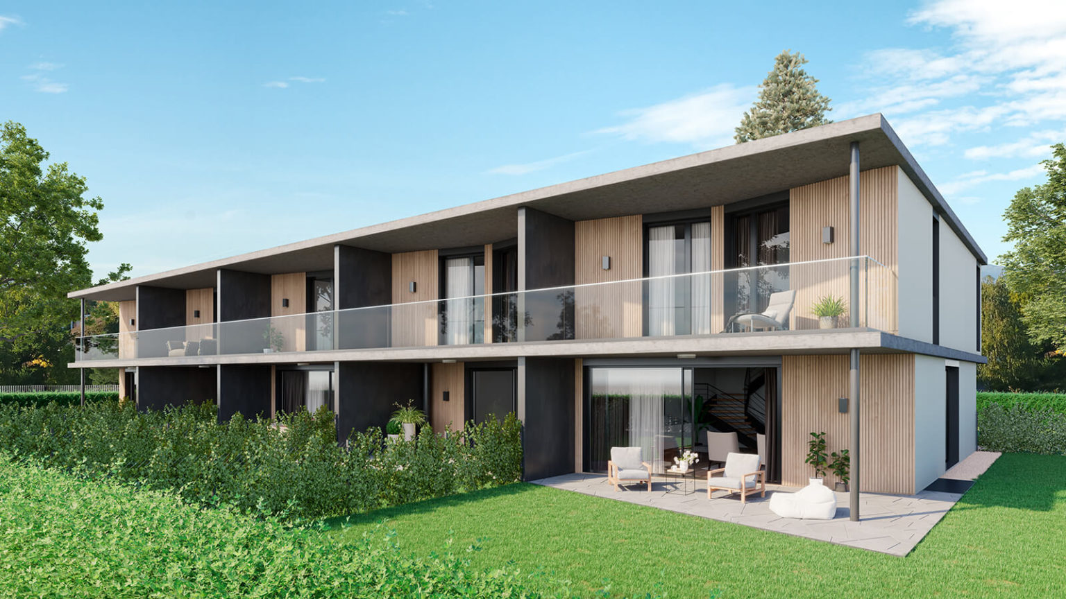 5 VILLAS CONTIGUËS, VESSY - AG Construction SA